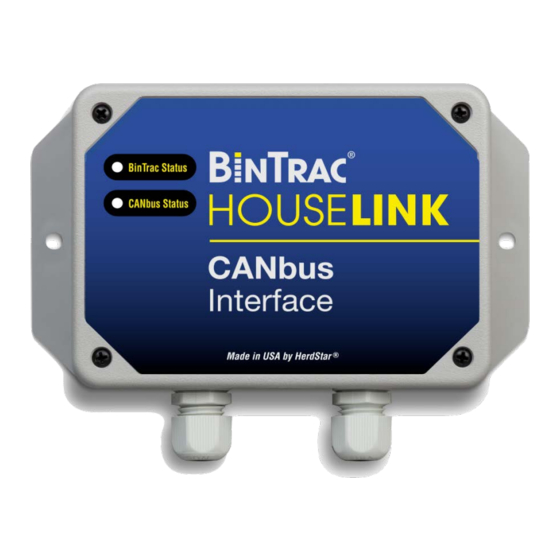 HERDSTAR BINTRAC HOUSELINK HL-10C INSTALLATION AND OPERATION MANUAL Pdf ...