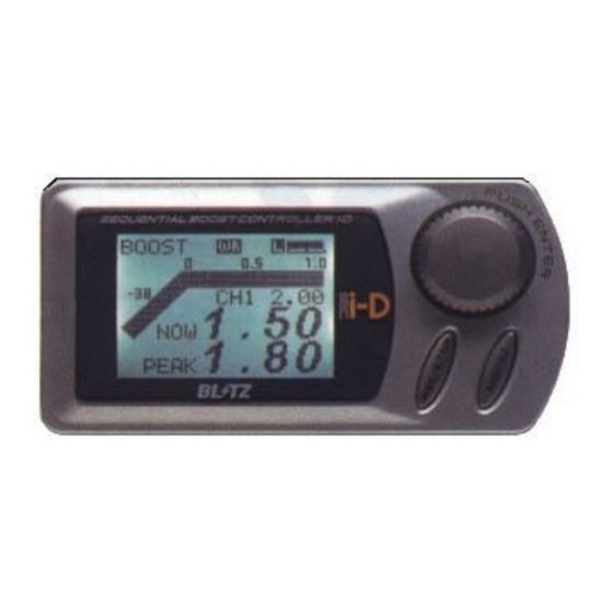 BLITZ SBC I-D INSTRUCTION MANUAL Pdf Download | ManualsLib