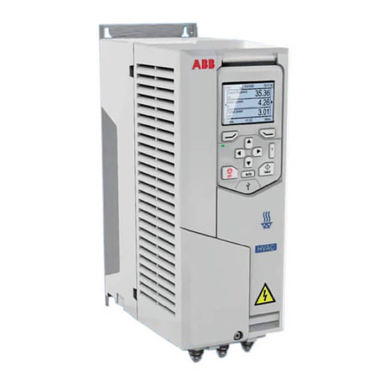 ABB ACH580-01 QUICK INSTALLATION AND START-UP MANUAL Pdf Download | ManualsLib