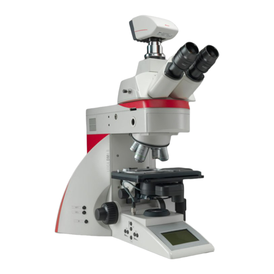 LEICA DM6B QUICK START MANUAL Pdf Download | ManualsLib