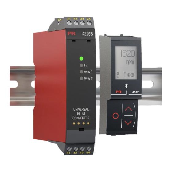 PR ELECTRONICS 4225 PRODUCT MANUAL Pdf Download | ManualsLib