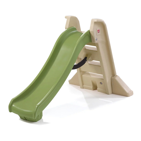 STEP2 BIG FOLDING SLIDE 7435 QUICK START MANUAL Pdf Download | ManualsLib