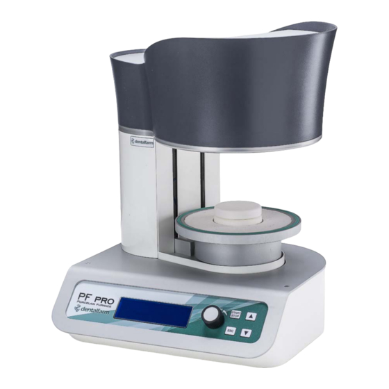 DENTALFARM PF PRO INSTRUCTION MANUAL Pdf Download | ManualsLib