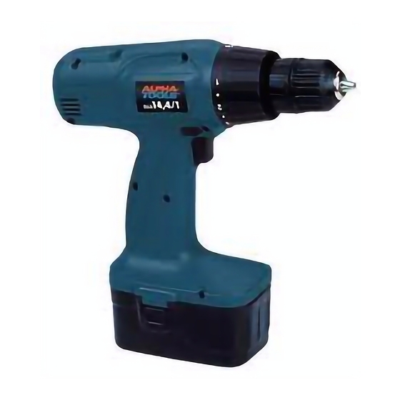 ALPHA TOOLS ASE 14,4-1 OPERATING INSTRUCTIONS MANUAL Pdf Download | ManualsLib