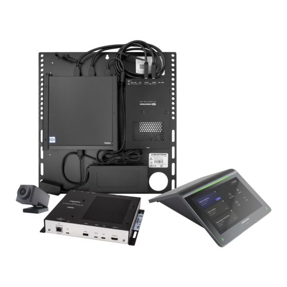 CRESTRON UC-MMX30-T-L-I QUICK START MANUAL Pdf Download | ManualsLib