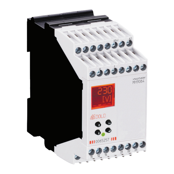 DOLD VARIMETER MK 9064N MONITORING TECHNIQUE Pdf Download | ManualsLib
