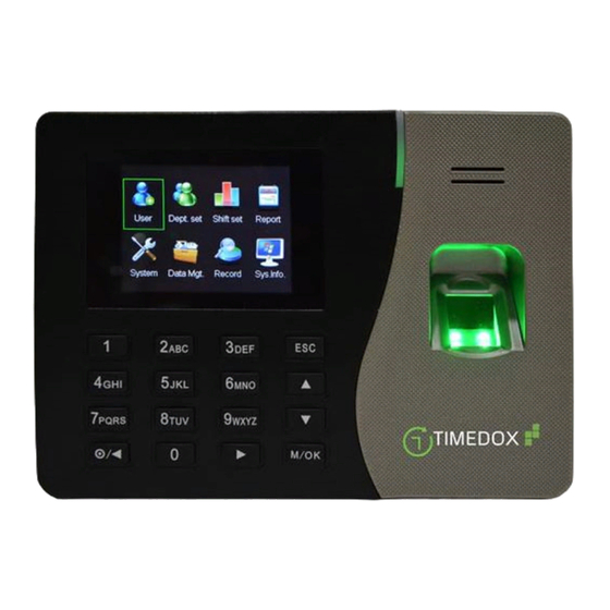 TIMEDOX SILVER QUICK START MANUAL Pdf Download | ManualsLib