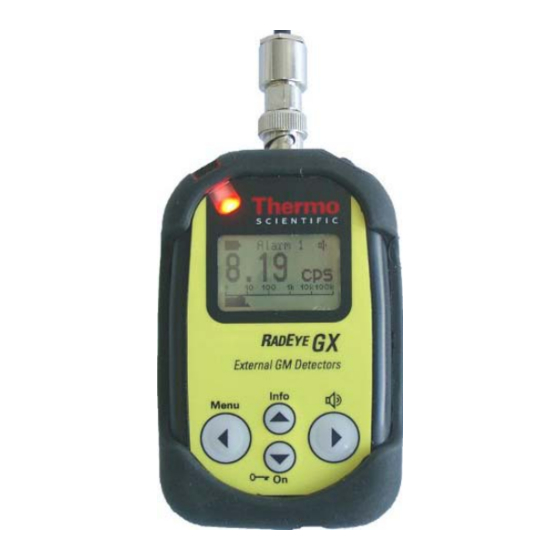 THERMO SCIENTIFIC RADEYE GX OPERATING INSTRUCTIONS MANUAL Pdf Download ...