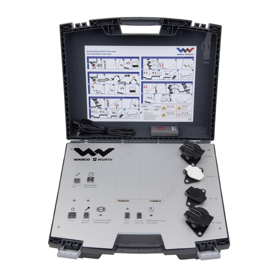WABCO WÜRTH W.EASY TRAILER POWER MANUAL Pdf Download | ManualsLib