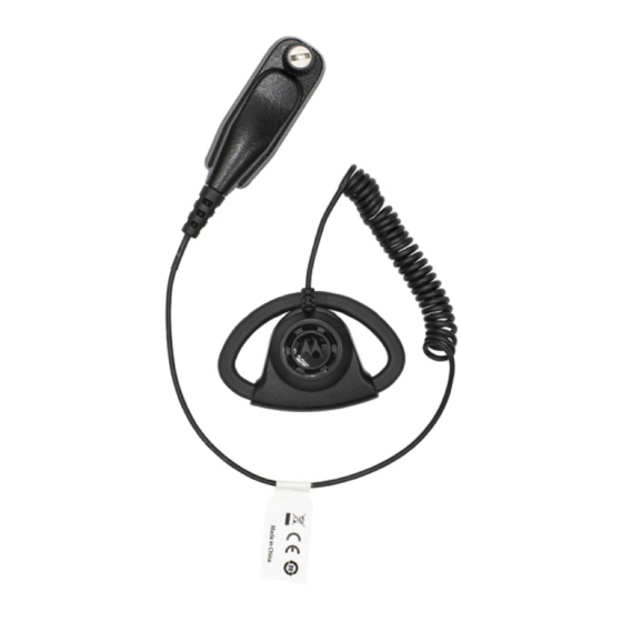 MOTOROLA PMLN7512 MANUAL Pdf Download | ManualsLib