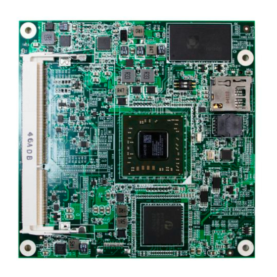 ARBOR TECHNOLOGY EMETXE-A58M0 USER MANUAL Pdf Download | ManualsLib