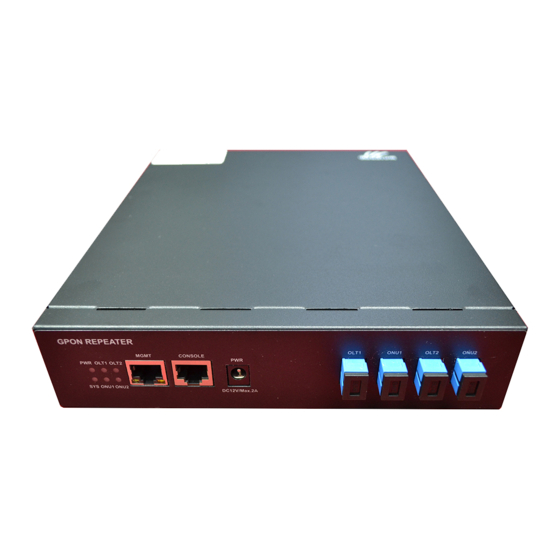 BAUDCOM BD-2GPON-OEO USER MANUAL Pdf Download | ManualsLib