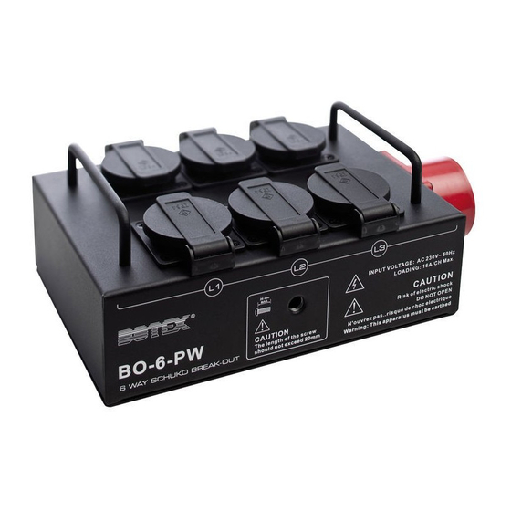 BOTEX BO-6-PW USER MANUAL Pdf Download | ManualsLib