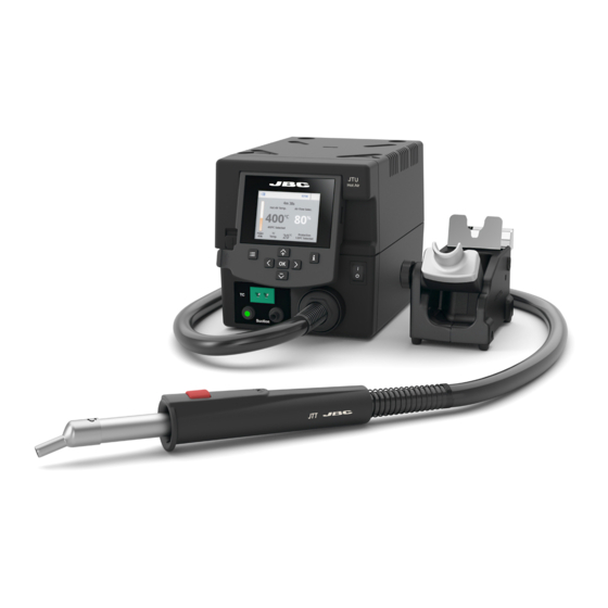 JBC JTQ INSTRUCTION MANUAL Pdf Download | ManualsLib