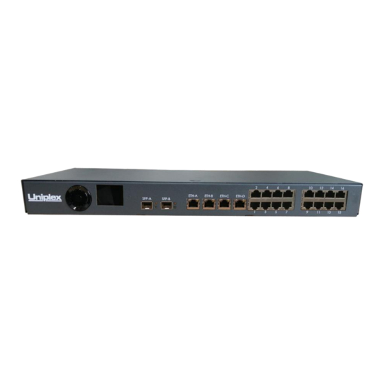DEDICATED MICROS NETVU UNIPLEX UP/MAN/002/M ADVANCED INSTALLATION ...