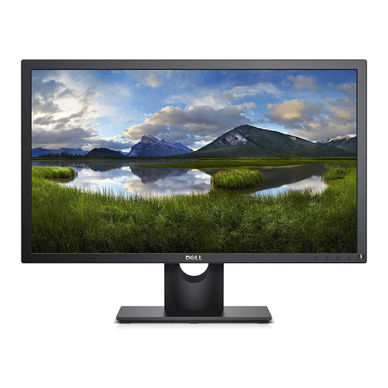 DELL P2018H USER MANUAL Pdf Download | ManualsLib