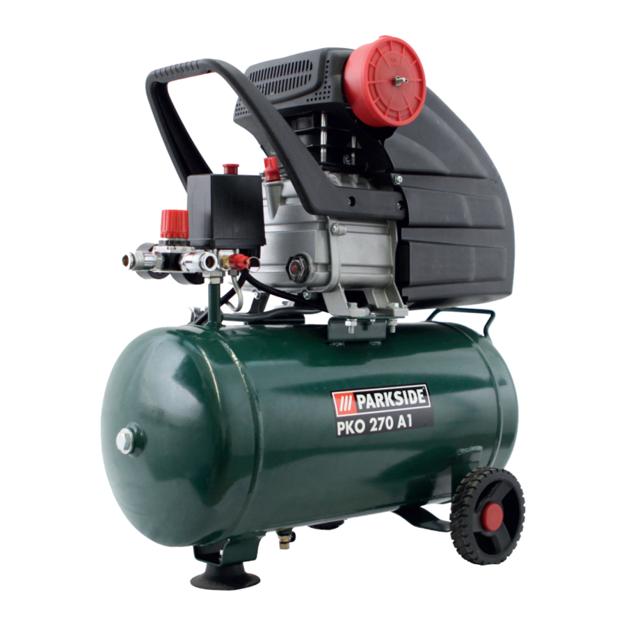 PARKSIDE PKO 270 A1 OPERATION AND SAFETY NOTES ORIGINAL OPERATING ...