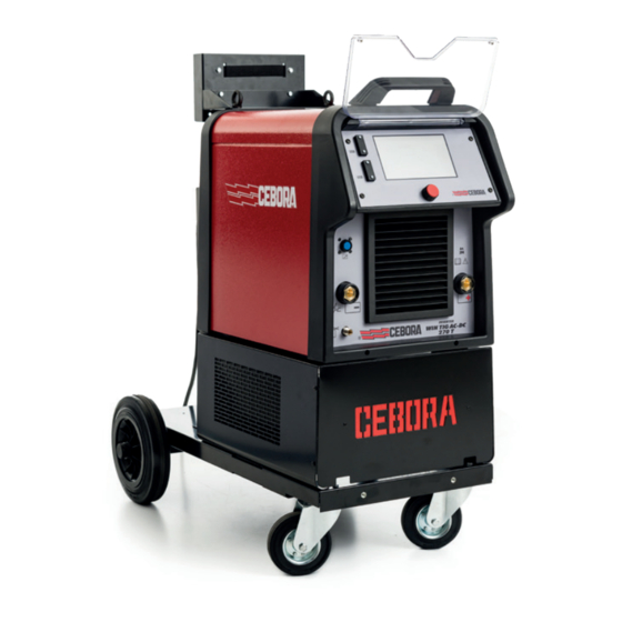 CEBORA WIN TIG AC-DC 270T TRANSLATION OF THE ORIGINAL INSTRUCTIONS Pdf ...