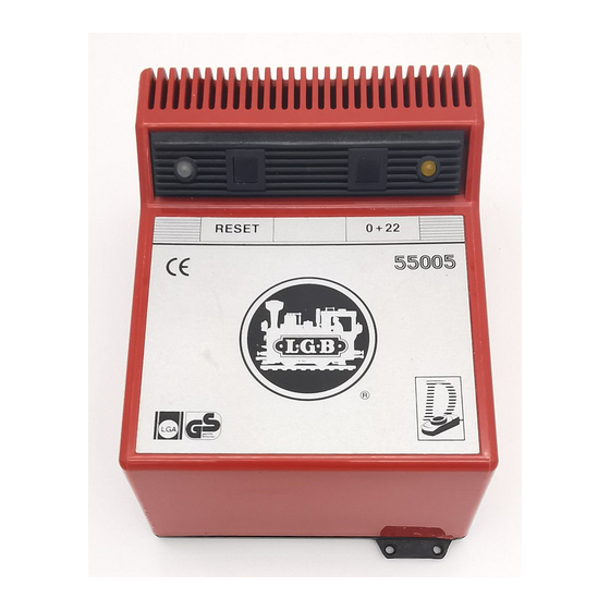 LGB 55005 INSTRUCTIONS MANUAL Pdf Download | ManualsLib
