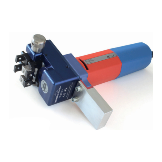 MANDREL WELDER RSX01 INSTRUCTION MANUAL Pdf Download | ManualsLib