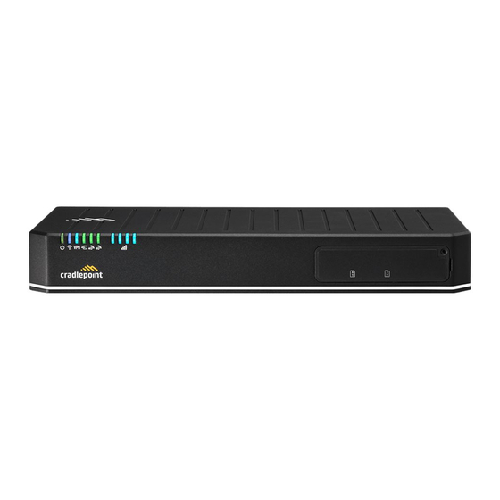 CRADLEPOINT E3000-C18B QUICK START MANUAL Pdf Download | ManualsLib