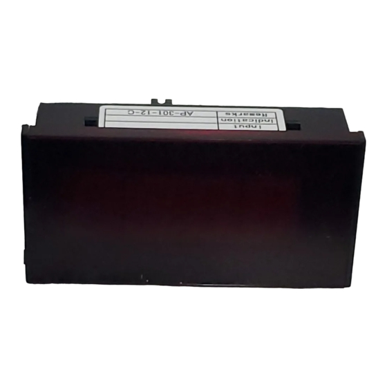 WATANABE ELECTRIC INDUSTRY AP-301 SERIES INSTRUCTION MANUAL Pdf ...