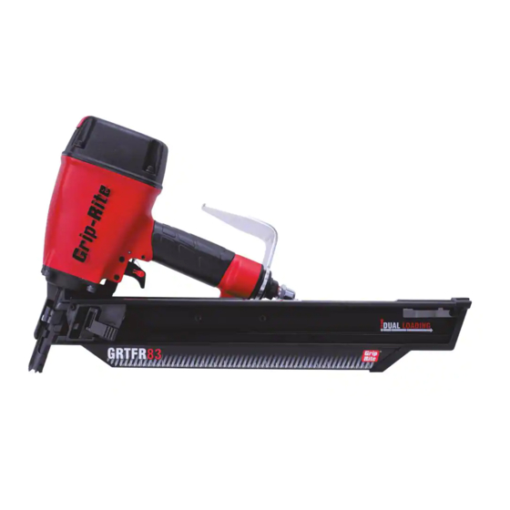 GRIP RITE GRTFR83 OPERATOR'S MANUAL AND PARTS LIST Pdf Download ...