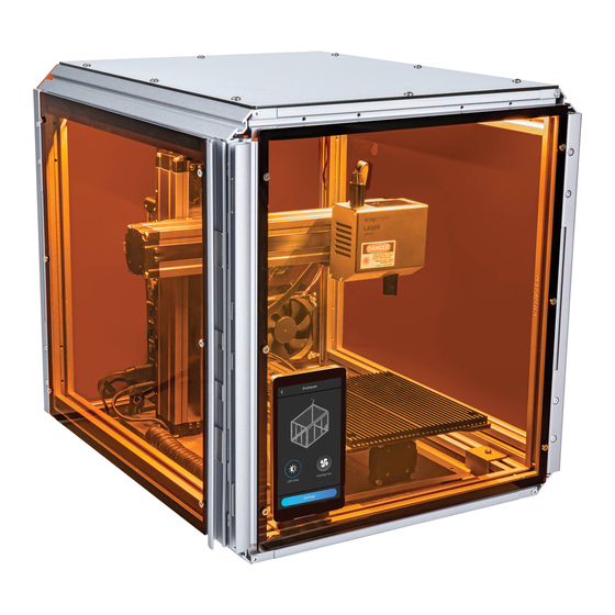 SNAPMAKER ENCLOSURE A150 QUICK START MANUAL Pdf Download | ManualsLib