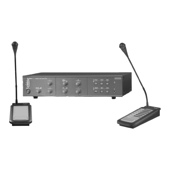 BOSCH PLENA LBB 1925 INSTALLATION AND USER INSTRUCTION Pdf Download ...