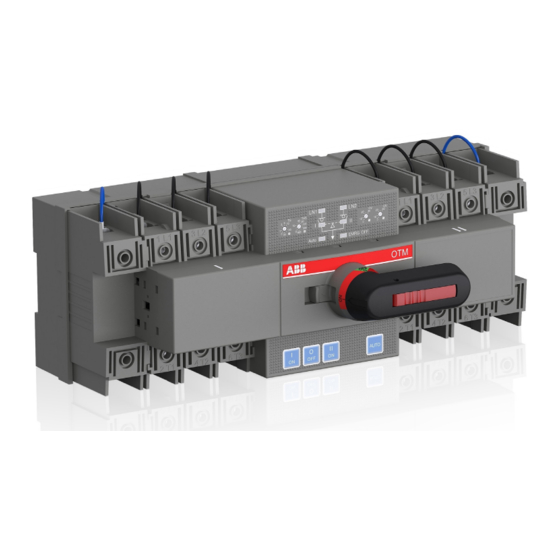 ABB OTM_C_21D INSTALLATION AND OPERATING INSTRUCTIONS MANUAL Pdf ...
