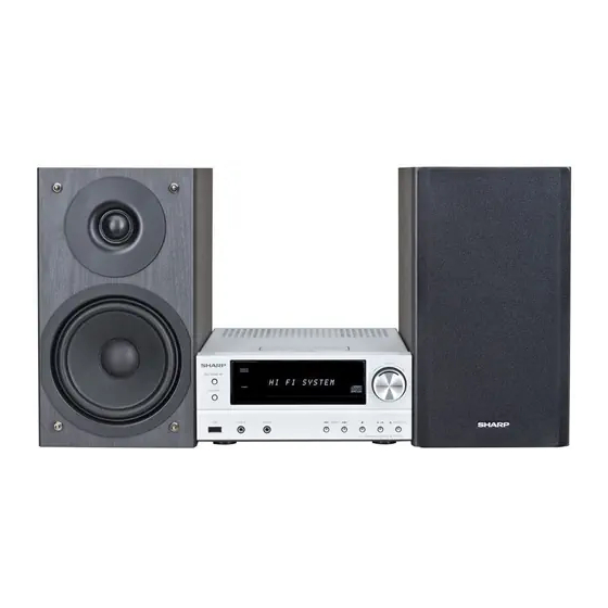 SHARP XL-HF301PH OPERATION MANUAL Pdf Download | ManualsLib