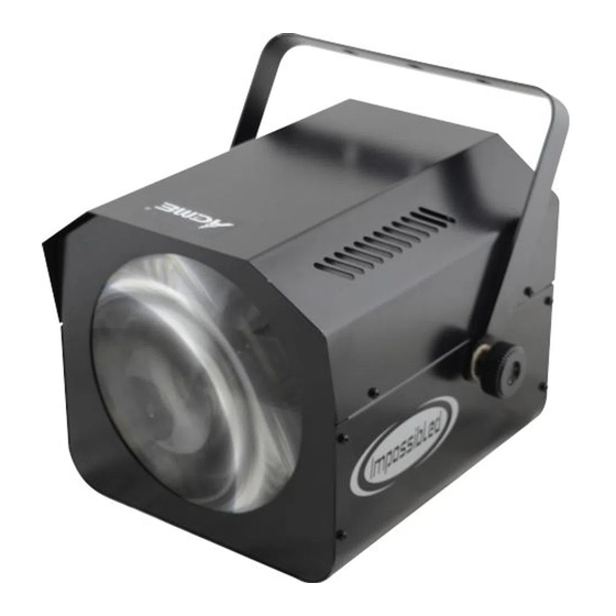 ACME LED-777 USER MANUAL Pdf Download | ManualsLib