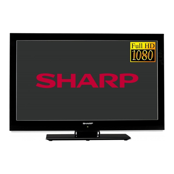 SHARP LC-32LE240E SPECIFICATIONS Pdf Download | ManualsLib