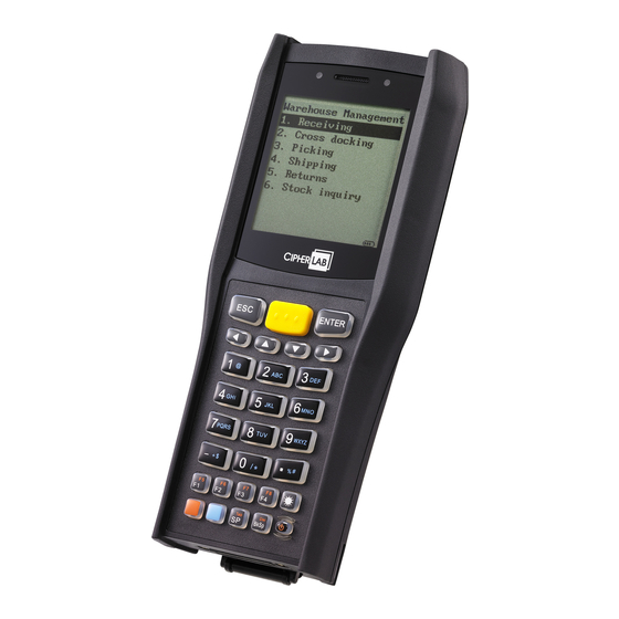 CIPHERLAB 8400 REFERENCE MANUAL Pdf Download | ManualsLib