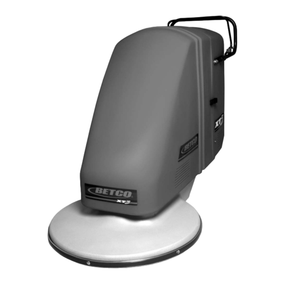 BETCO XT3 27 OPERATOR'S MANUAL AND PARTS SCHEMATIC Pdf Download ...