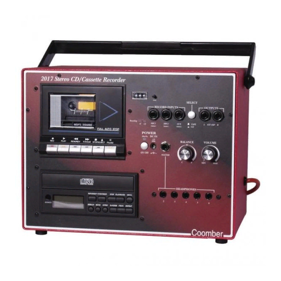 COOMBER 2017 OPERATING INSTRUCTIONS Pdf Download | ManualsLib