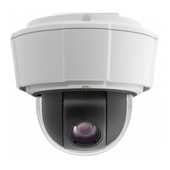AXIS P5532–E USER MANUAL Pdf Download | ManualsLib
