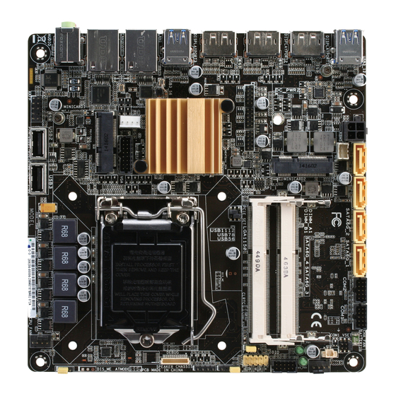 AAEON EMB-Q87B MANUAL Pdf Download | ManualsLib