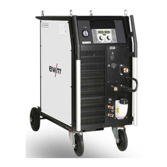 EWM PHOENIX 401 PROGRESS PULS LP MM FKW OPERATING INSTRUCTIONS MANUAL ...