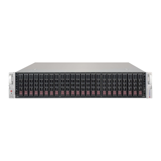 SUPERMICRO SC216B JBOD SERIES USER MANUAL Pdf Download | ManualsLib