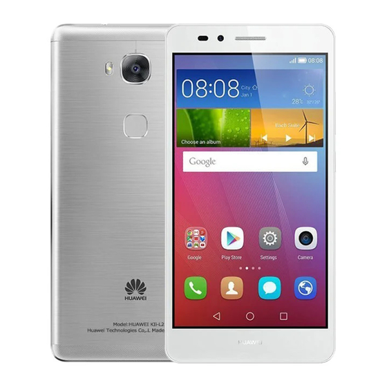 HUAWEI GR5 QUICK START MANUAL Pdf Download | ManualsLib