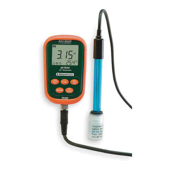 EXTECH INSTRUMENTS PH300 USER MANUAL Pdf Download | ManualsLib