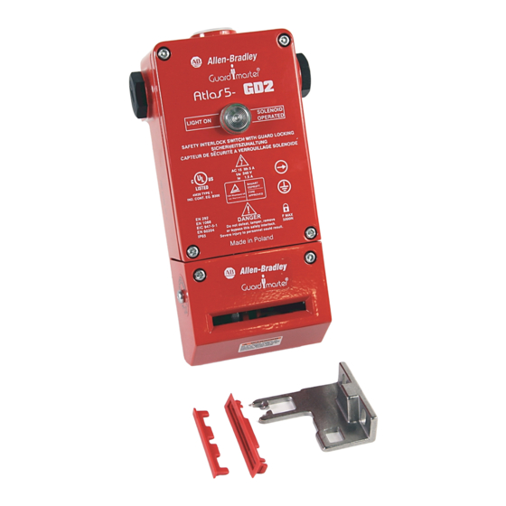 ALLEN-BRADLEY GUARDMASTER ATLAS 5-GD2 INSTALLATION INSTRUCTIONS MANUAL ...