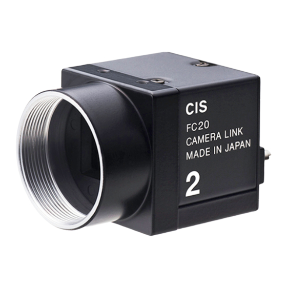 CIS VISION:MINI VCC-GC20V41CL PRODUCT SPECIFICATION & OPERATIONAL ...