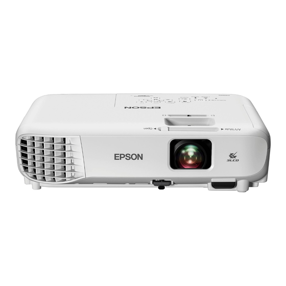 EPSON HOME CINEMA 660 USER MANUAL Pdf Download | ManualsLib