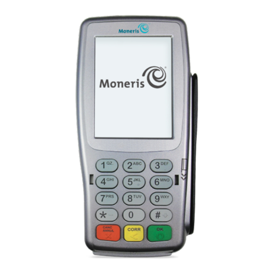 MONERIS VX 820 DUET REFERENCE MANUAL Pdf Download | ManualsLib