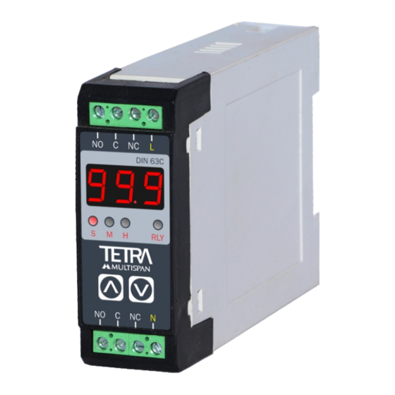 MULTISPAN DIN-63C OPERATING MANUAL Pdf Download | ManualsLib