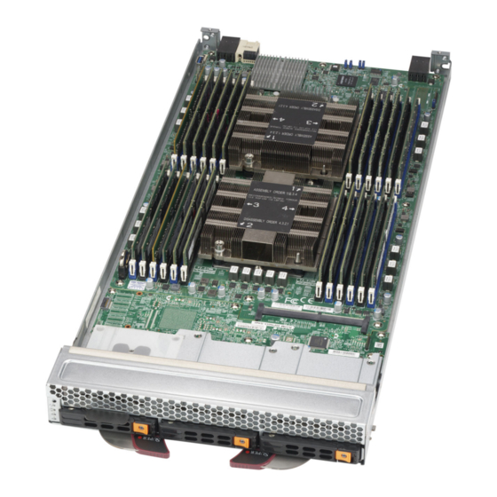 SUPERMICRO SBI-6129P-T3N USER MANUAL Pdf Download | ManualsLib