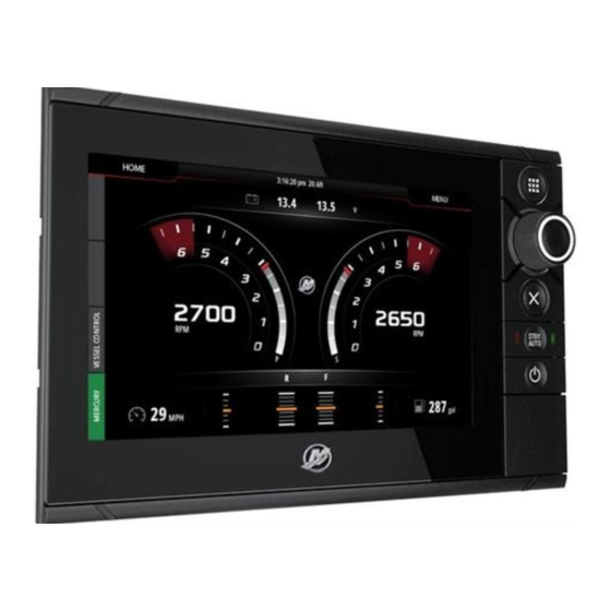 MERCURY VESSELVIEW702 QUICK MANUAL Pdf Download | ManualsLib