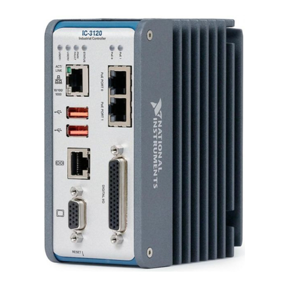NATIONAL INSTRUMENTS IC-3120 USER MANUAL Pdf Download | ManualsLib